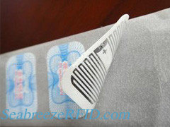 China UHF fragile to prevent tearing stickers paper tags supplier