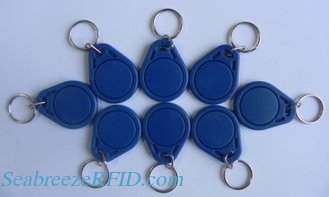 China UID Key card / UID keychain card / UID key ring card / UID epoxy RFID keychain supplier