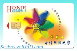 China SLE4442 Contact chip cards supplier