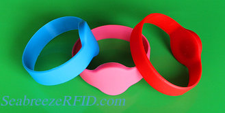 China ID blank Writable number Silicone wristbands / ID copy number Silicone wristbands supplier