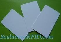 China PVC common non chip white card, can print white card, can package contact chip blank card supplier