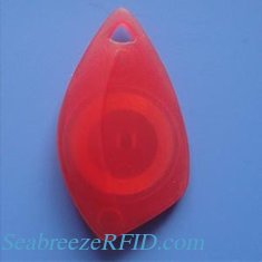China PC material resistant high-temperature RFID keychain supplier
