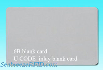 China 18000-6B inlay cards / U CODE HSL(SL3 ICS30) parking lot 915MHz long distance cards supplier