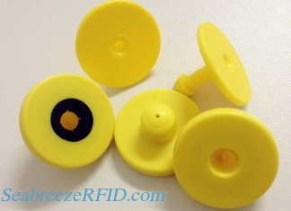 China Anti-off round (pig, cattle, sheep) RFID electronic ear tags supplier