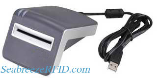 China DJ-T6 series Contact IC card Reader/SLE4442 card Reader, RS232/USB Part supplier