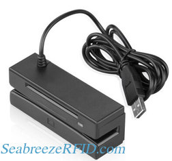 China Magnetic stripe card &amp; IC card 2 in 1 Reader,support multi type contact IC card supplier
