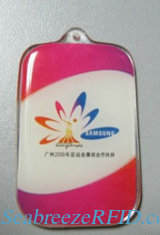 China RFID Crystal Epoxy Keychain supplier