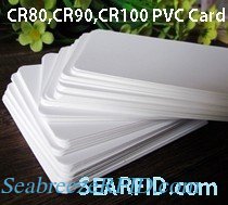 China CR80 PVC Card, CR90 PVC Card, CR100 PVC Card, used for Card Printer, Encapsulate RFID Card supplier