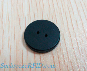China Round two holes Laundry Tag, UHF Gen2 Laundry Tag, RFID Washing tag, High temperature supplier