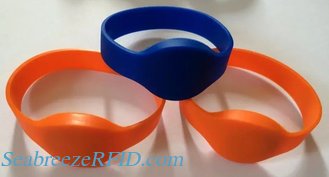 China 203 chip NFC silicone wristband, NFC intelligent Proximity soft silicone wristband, 213, 216 wristband supplier