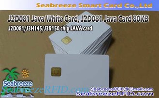 China J2D081 Java White Card, J2D081 Java Card 80KB supplier