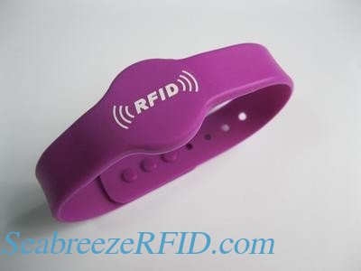 NFC wristbands/NFC RFID silicone wristbands/NFC intelligent Proximity silicone wristbands supplier