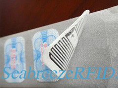 UHF fragile to prevent tearing stickers paper tags supplier