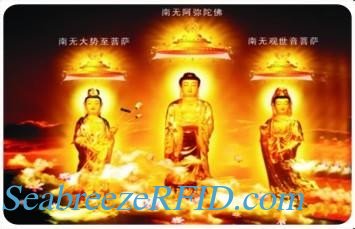 PVC Buddhism cards / Buddha cards / Religious cards supplier