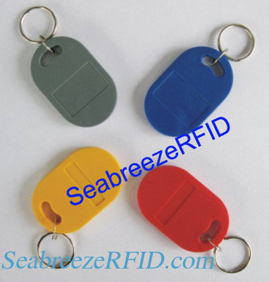 RFID UHF long distance key ring card / 915MHz Keychain card / G2 Keychain card supplier