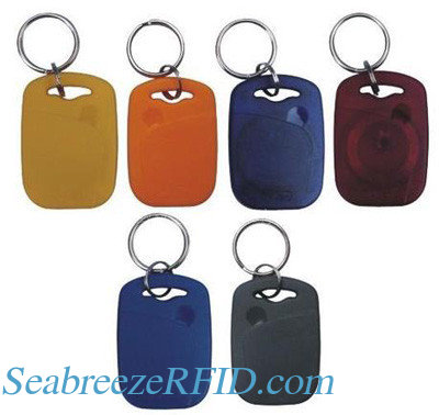 RFID UHF long distance key ring card / 915MHz Keychain card / G2 Keychain card supplier