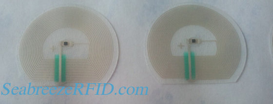 HF/UHF Silver Ink Antenna Electronic tag Inlay, Silver Ink Print Antenna Inlay supplier