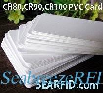 CR80 PVC Card, CR90 PVC Card, CR100 PVC Card, used for Card Printer, Encapsulate RFID Card supplier