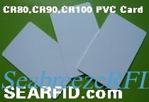 CR80 PVC Card, CR90 PVC Card, CR100 PVC Card, used for Card Printer, Encapsulate RFID Card supplier