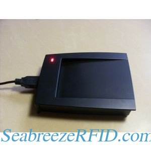 134.2KHz desktop Animal ear tag Reader, ISO11784, ISO11785, FDX-A, FDX-B protocol animal tag supplier