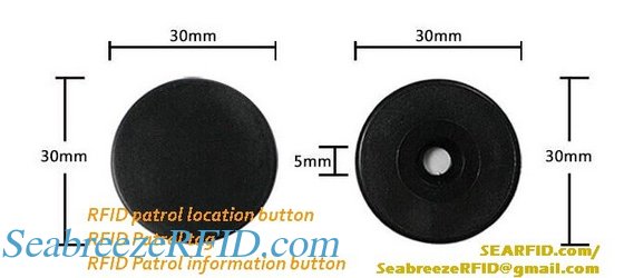 RFID patrol location button, Electronic patrol cards, RFID patrol tags, RFID patrol information button supplier