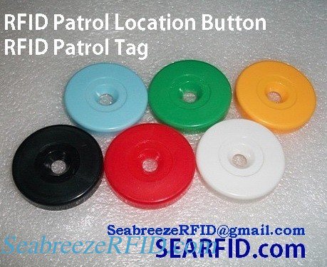 RFID patrol location button, Electronic patrol place tag, Intelligent induction patrol information button, patrol button supplier