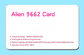 UHF AZ-9662 inlay card, Alien H3 long-distance UHF card, Road toll ETC card, UHF 6C card, ISO1800-6C white card supplier