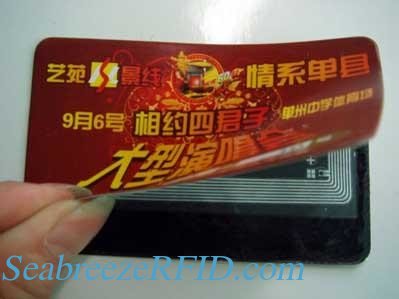 RFID Electronic ticket, E-ticket, RFID Event ticket, sports game &amp; concert E-ticket, exhibition &amp; scenic travel E-ticket supplier