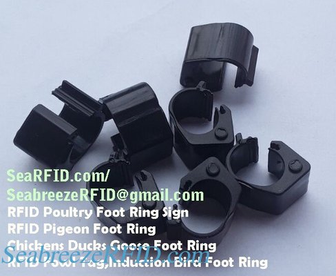 RFID Poultry Foot Ring Sign, RFID Pigeon Foot Ring, Chickens Ducks Goose Induction Foot Ring,  Induction Fowl Foot Ring supplier