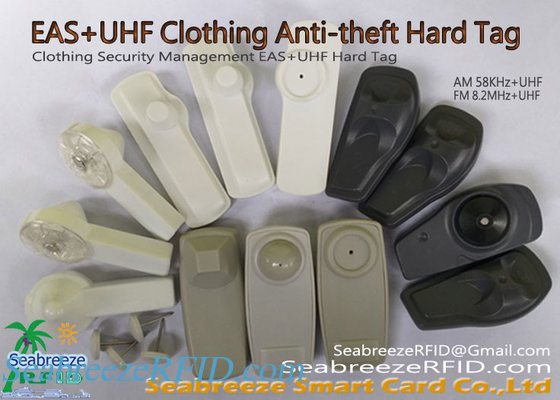 EAS+UHF Anti-theft Clothing Security Hard Tag supplier